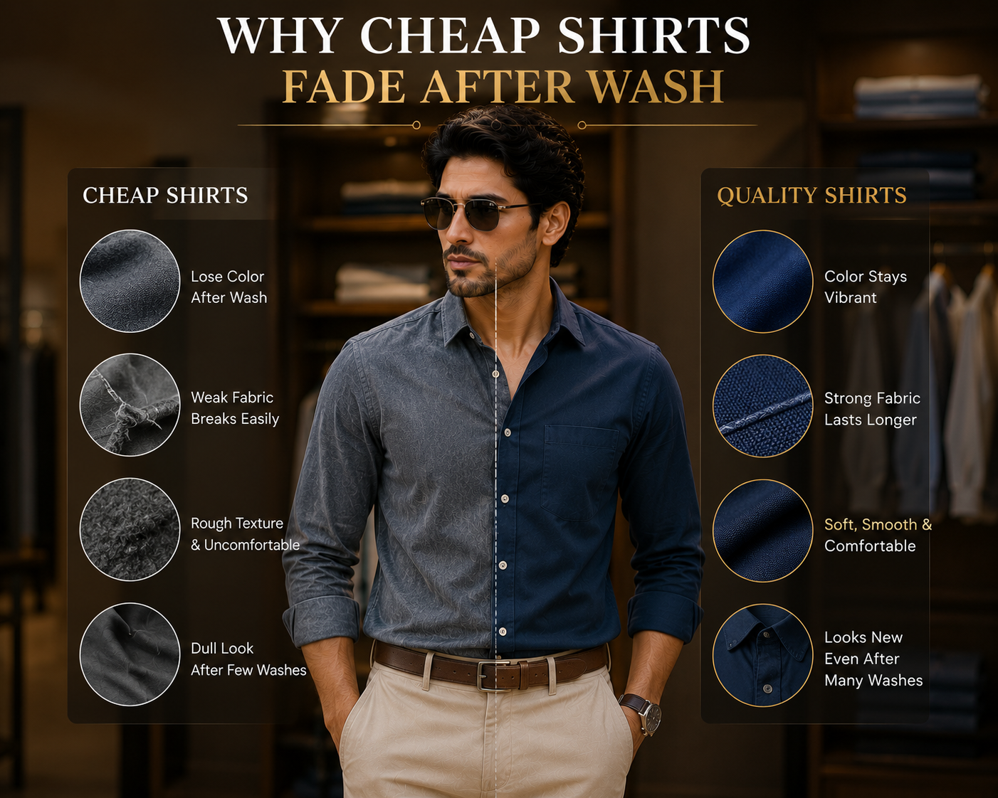 Why Cheap Shirts Fade After Wash? (Real Reason Explained – 2026 Guide)